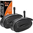Amazon.com : 2-PCS 22" Heavy Duty Bike Tire Tubes 22x1.75/2.25 AV32MM Schrader Valve 45/57-484 ...