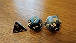 Amazon.com: Polyhedral Dice Sets Dungeons and Dragons Gaming Dice for ...