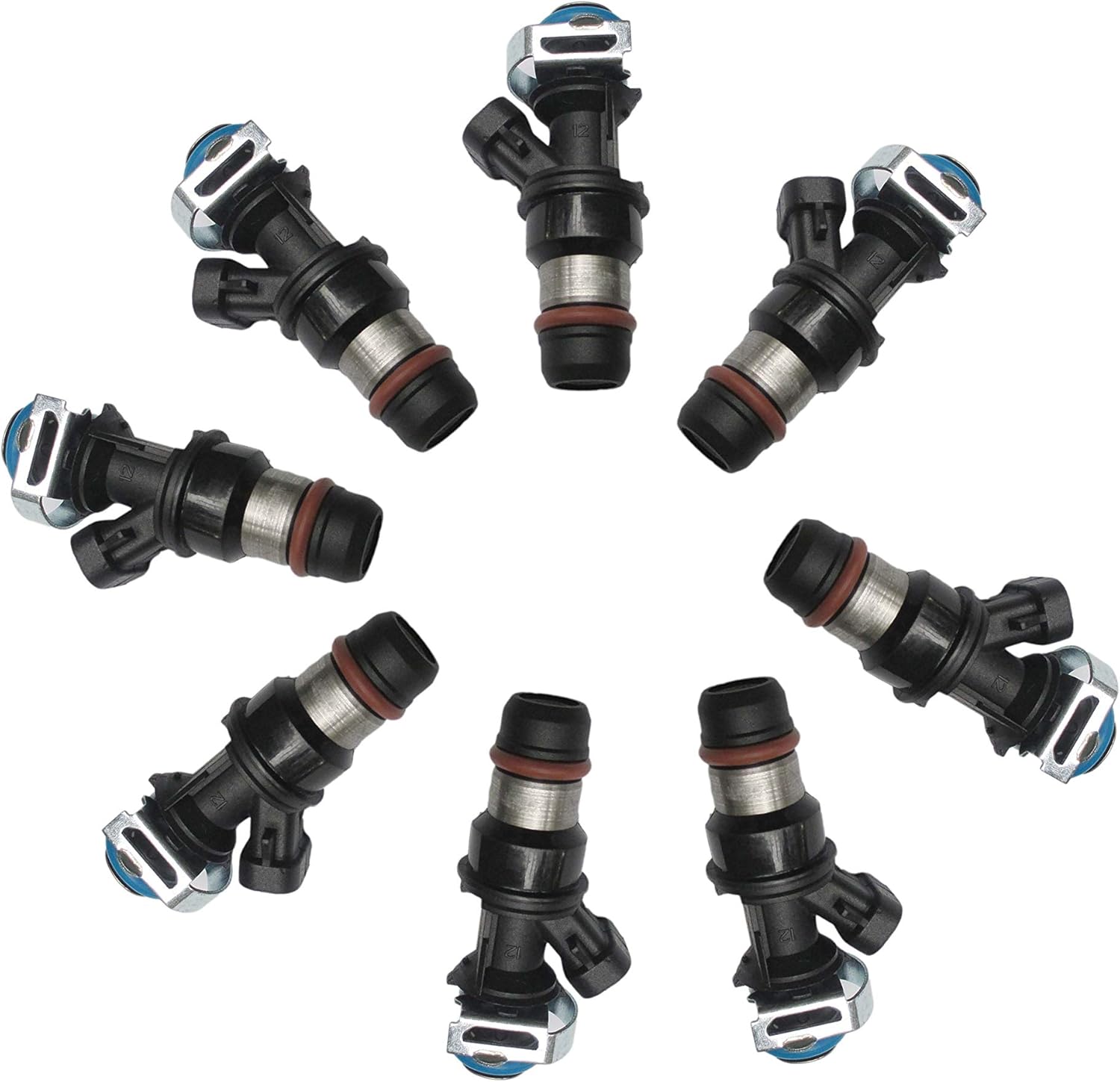 Amazon.com: NEW! 8 x Fuel Injector For Delphi 01-07 GM Chevy GMC Truck ...