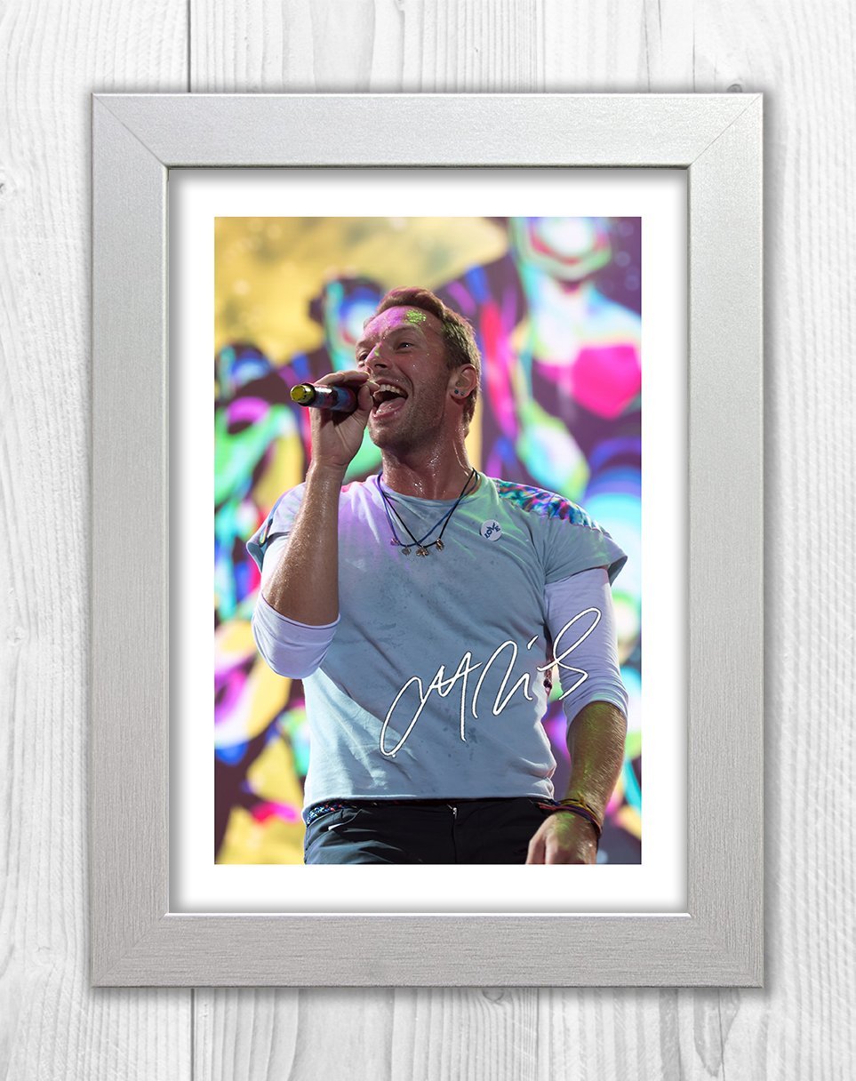Amazon.de: Star Prints UK Chris Martin - Coldplay 1 SP - Signed ...