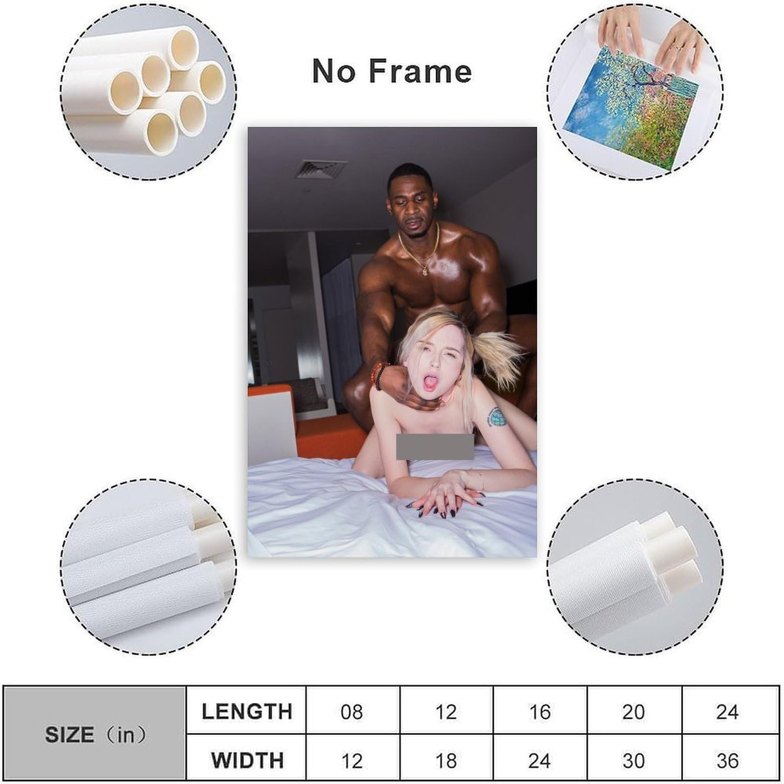 Model Lexi Lore Sexy Poster (23) Canvas Print Wall Art Decor Living Room Office Bedroom ...