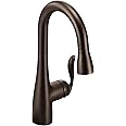 Moen 5995ORB Arbor One Handle High Arc Pulldown Bar Faucet with Reflex ...