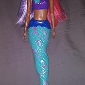 Amazon.com: Barbie Dreamtopia Mermaid Doll, 12-inch, Pink and Purple ...