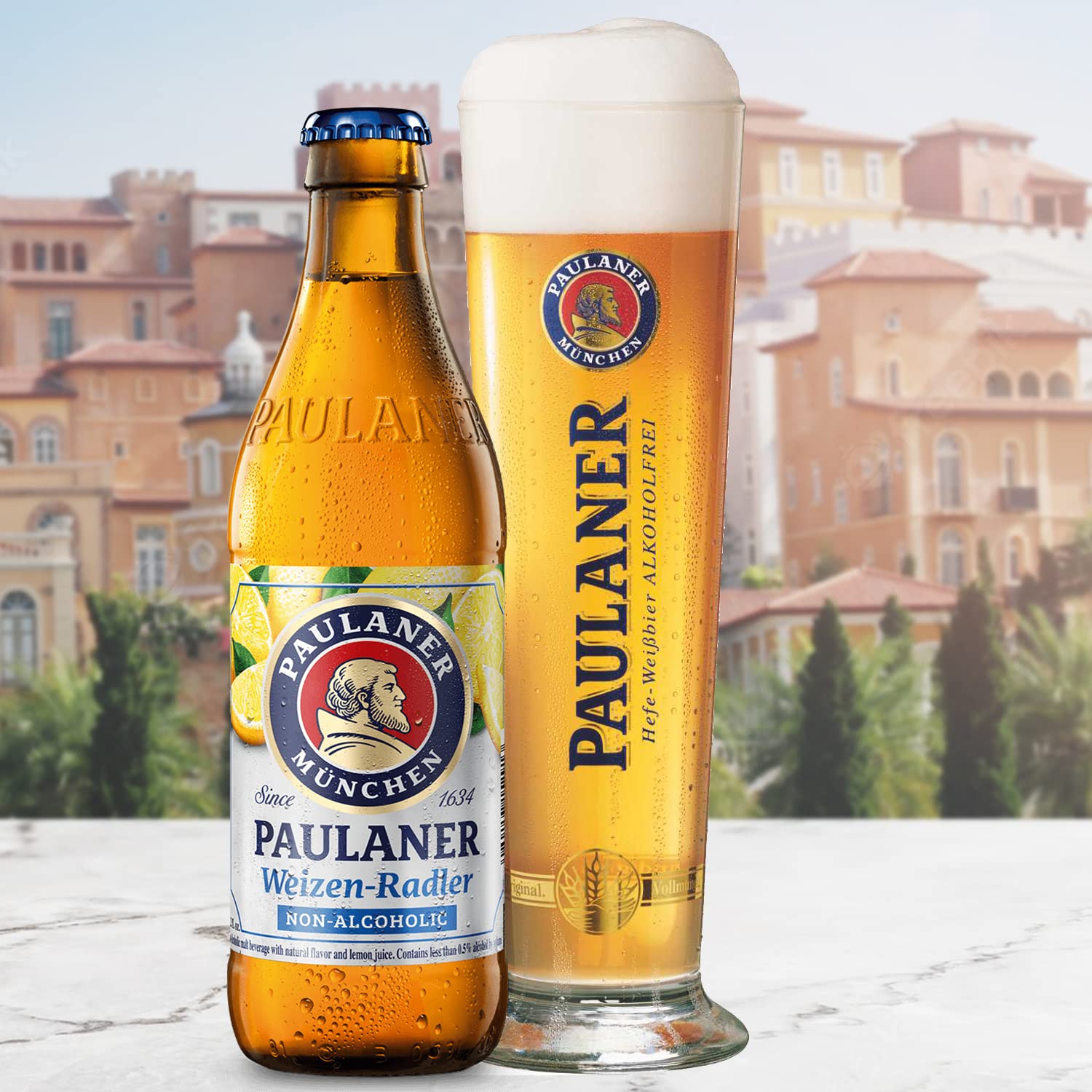 Mua Paulaner Weizen Radler Non Alcoholic Beer 15 Pack, Award Winning ...
