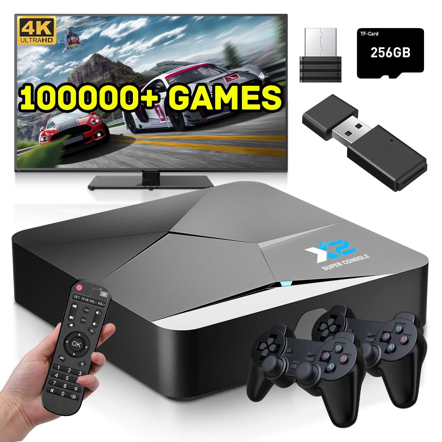 Mua Kinhank Super Console X2 Retro Video Game Console with 100,000 ...