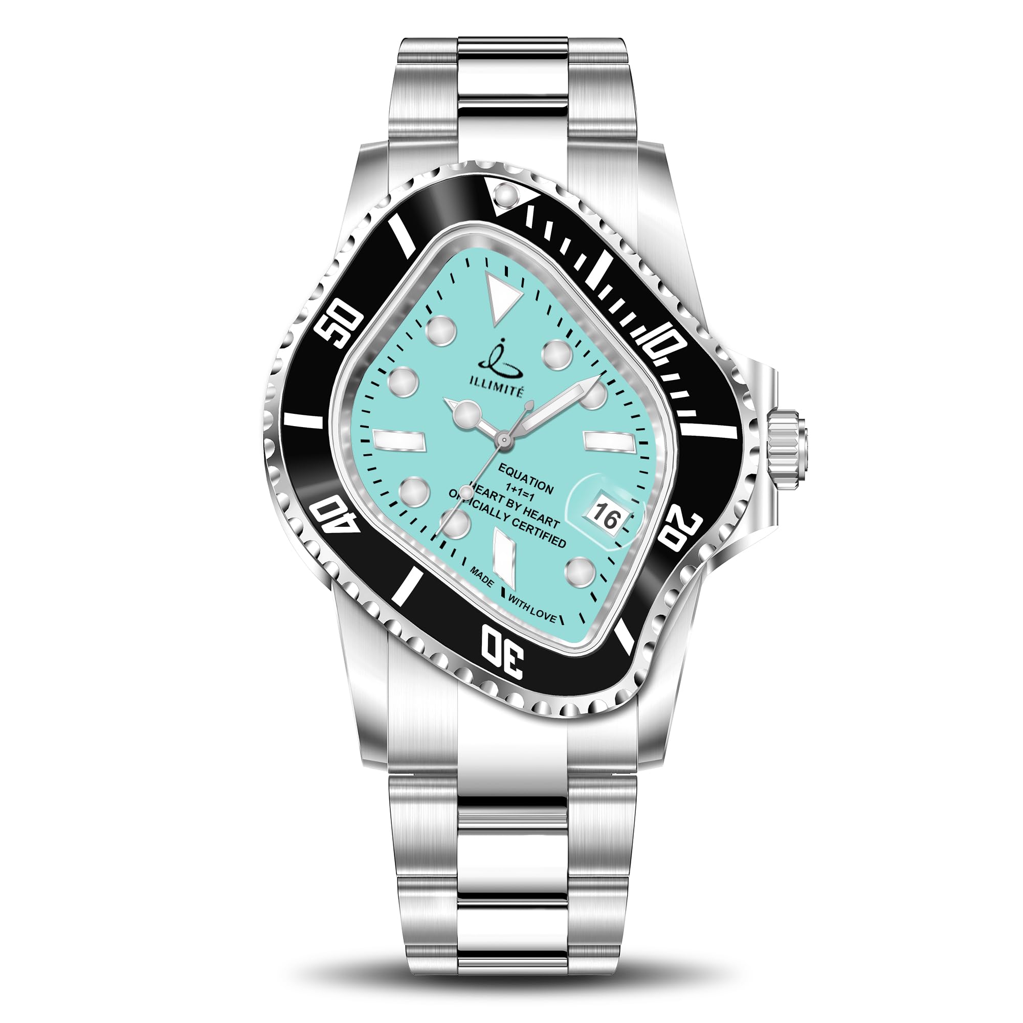 ILLIMITE Melting Automatic Watches for Men Japanese Miyota 8215 Self ...