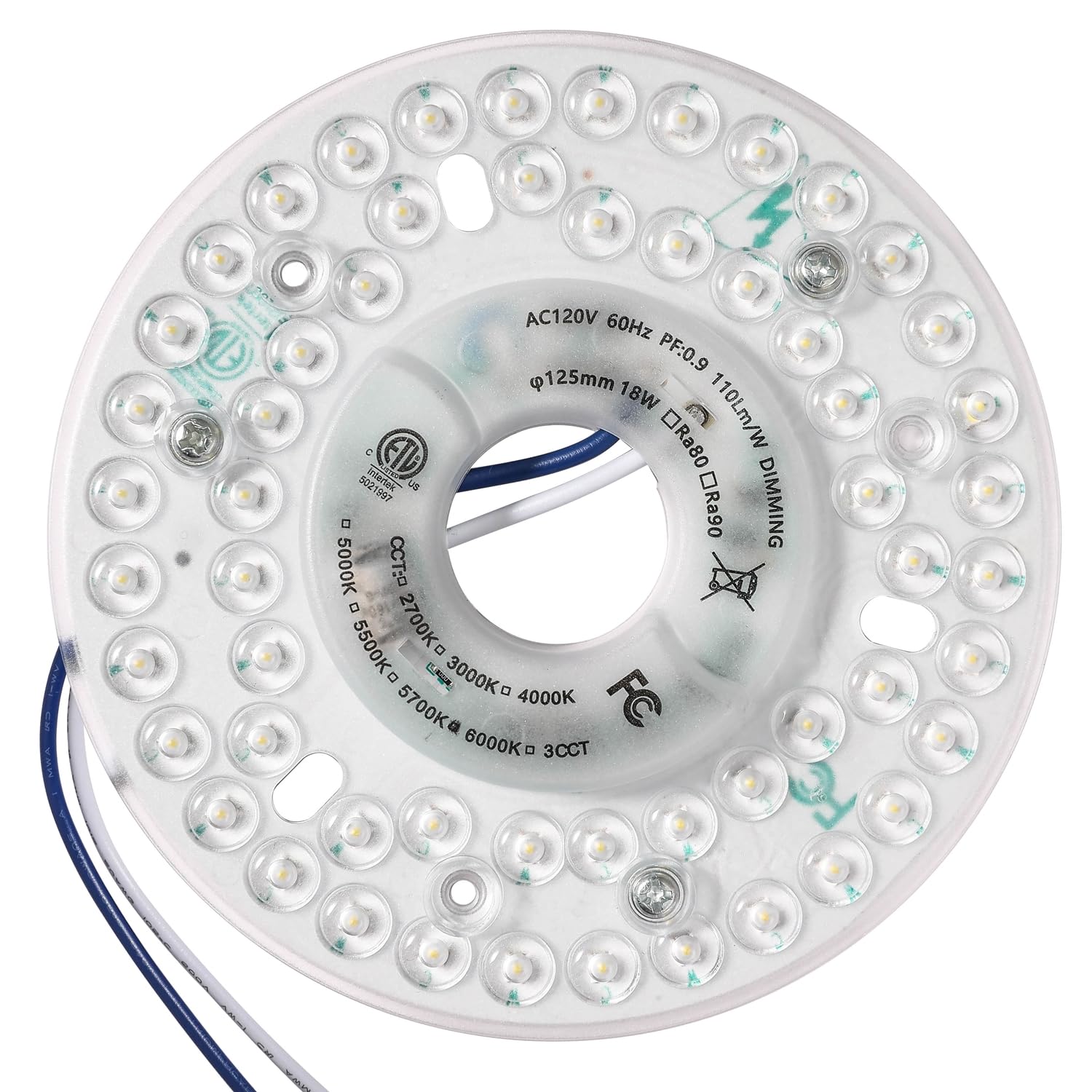 Mua Ledytech 4.92'' LED Ceiling Fan Light Retrofit Kit, Ceiling Flush ...