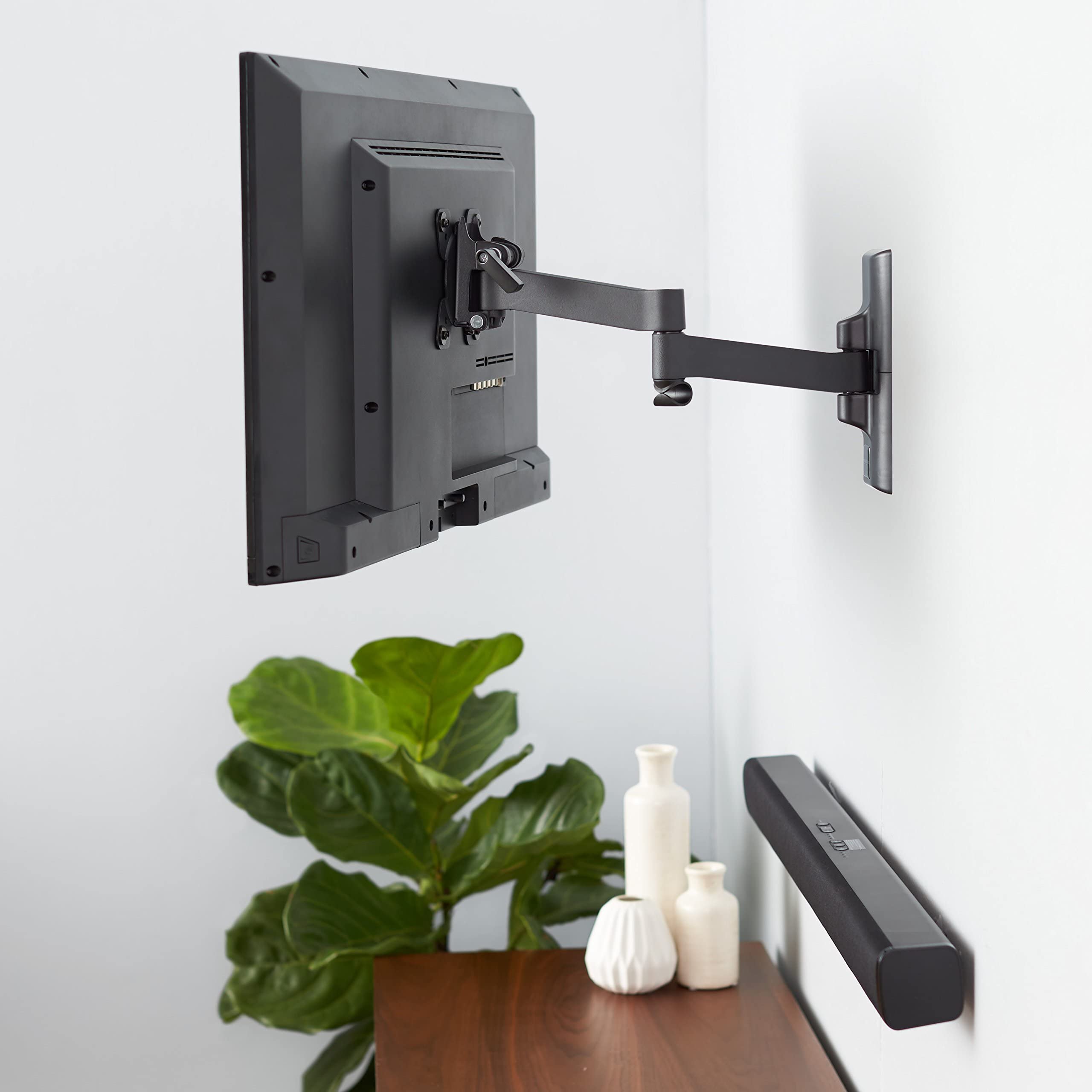 Mua Amazon Basics Full Motion Articulating-Arm TV Wall Mount for 12 to ...