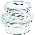 Amazon.com: Glasslock 2 Rectangle and 2 Square Assorted Oven Safe ...