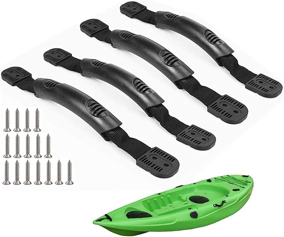 HDCBMCDDM-US 4 Pack Replacement Kayak Carry Handles with Hardware for ...