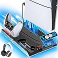 Amazon.com: KDD PS5 Slim/PS5 Cooling Station with Dual Charger Station ...
