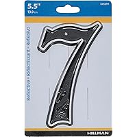 Amazon.com: Hillman 845899 6-Inch Reflective House, Number 7 : Tools ...