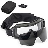 Amazon.com : Revision Desert Locust Military Goggles Kit – Clear and ...