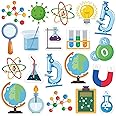 Amazon.com: 48Pcs Science Cutouts Science Bulletin Board Decorations ...