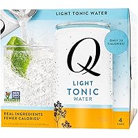 Amazon.com : Q Tonic Water Tonic Light 4Pk, 30 Fl oz : Grocery ...