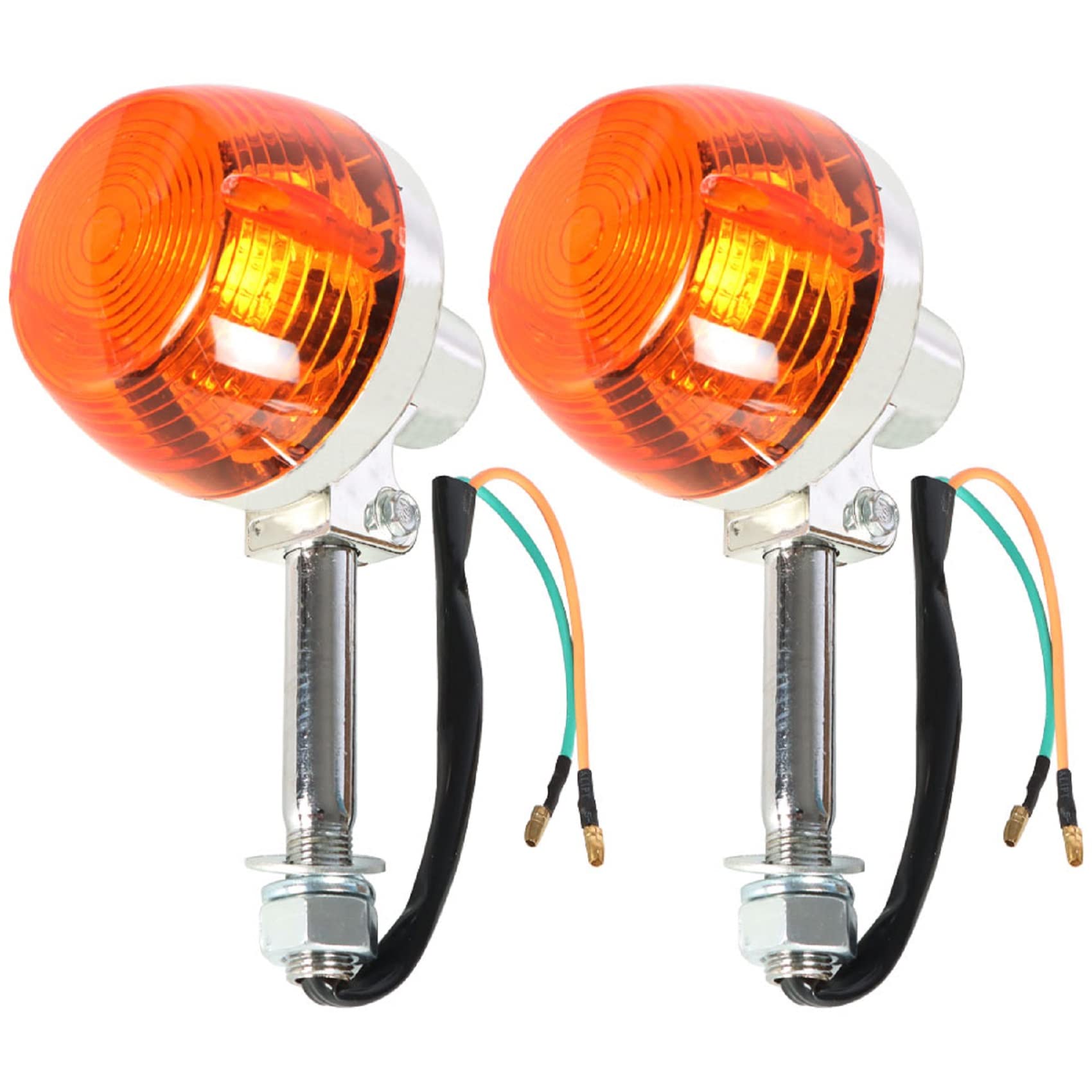 Mua Pack of 2 Motorcycle Turn Signal Lights - Front Rear Blinker ...