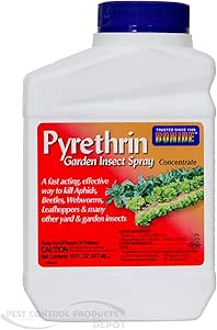 Amazon.com : PYRETHRIN Bonide GARDEN INSECT SPRAY Concentrate 16 oz ...