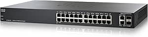 Amazon.com: Cisco SF200-24P Smart Switch: 24 10/100 Ports, 12 of 24 PoE ...
