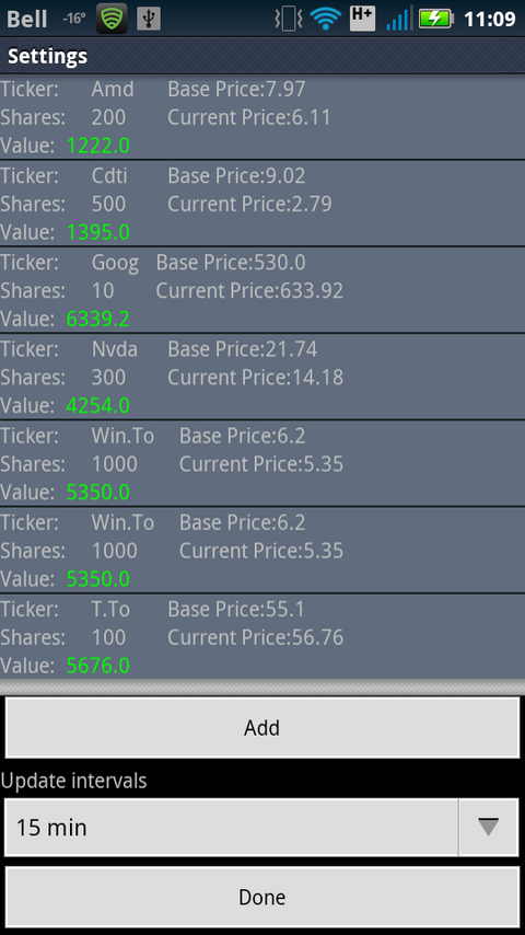 Ambient Stock Tracker Live Wallpaper:Amazon.com:Appstore for Android