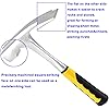 KOHAND 32 oz 12 Inch Rock Pick Hammer, Brick Hammer, Geological Rock ...