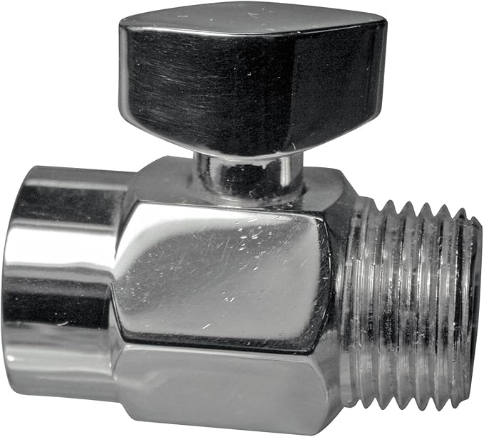 Westbrass 1/2" Shower Arm Volume Control Trickle Valve, Polished Chrome ...