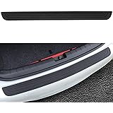 Amazon.com: Advgears Rear Bumper Protector Guard Universal Black Rubber ...