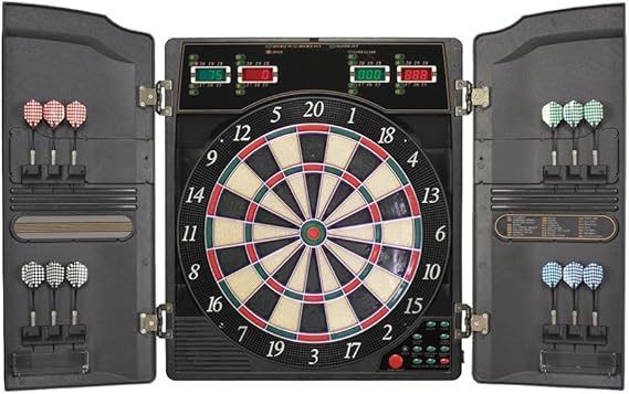 ONE80 5201 Cible de fléchettes électronique Deluxe Multicolore: Amazon ...