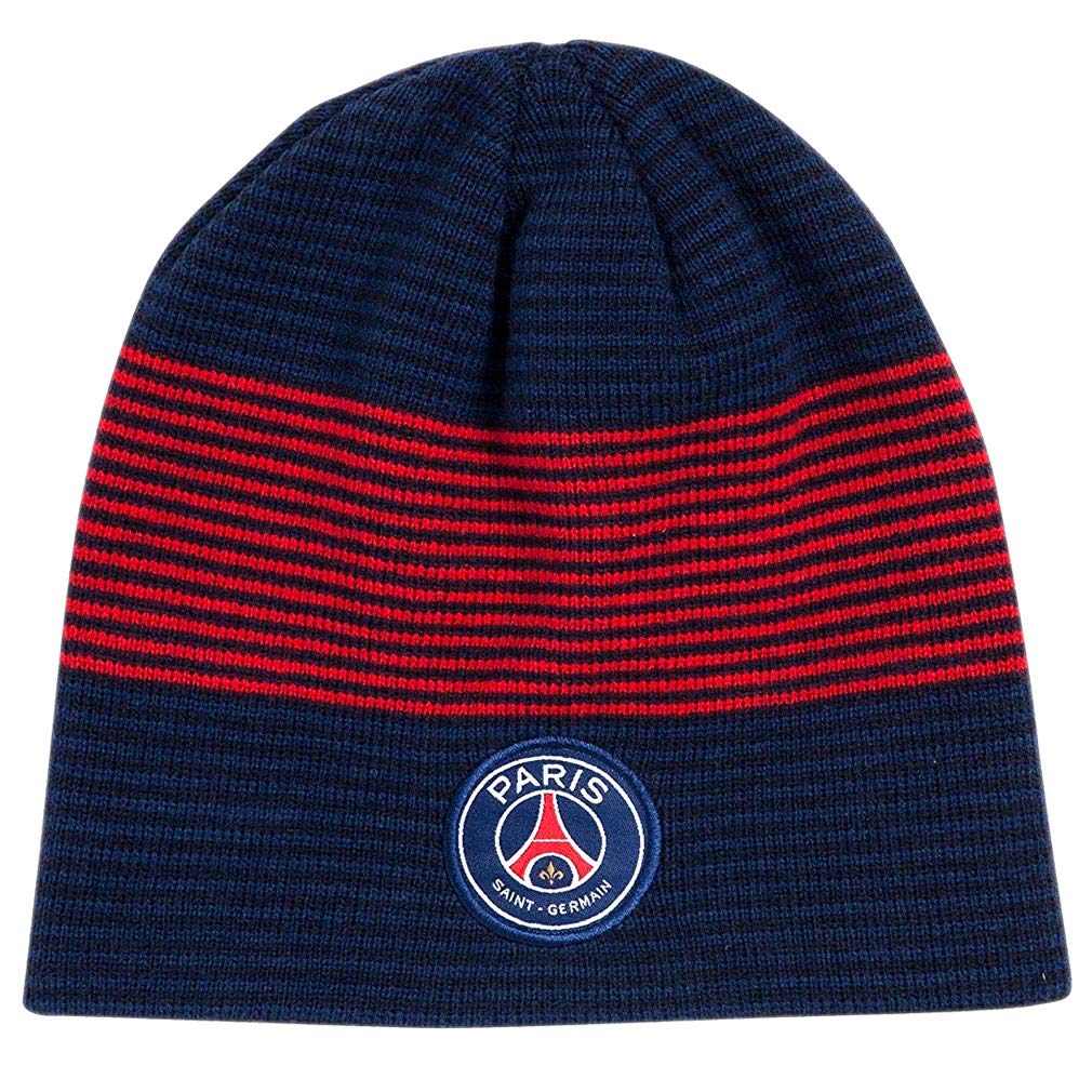 PSG - Official Paris PSG Winter Hat - Color : Blue: Amazon.co.uk: Clothing