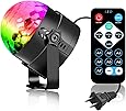 Amazon.com: Disco Ball Disco Lights-COIDEA Party Lights Sound Activated ...