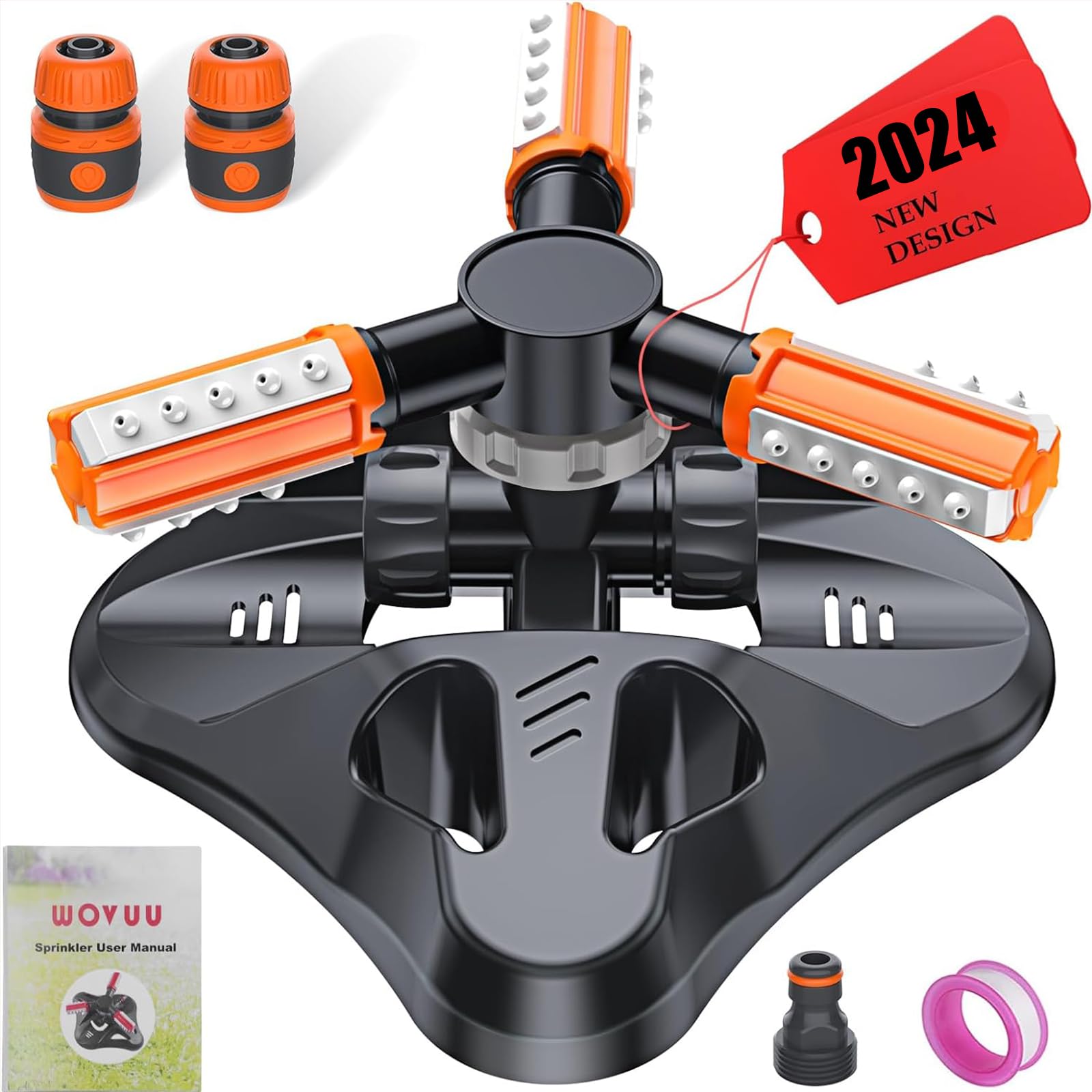 Mua Lawn Sprinkler,Upgrade Garden Sprinkler Automatic 360 Degree ...