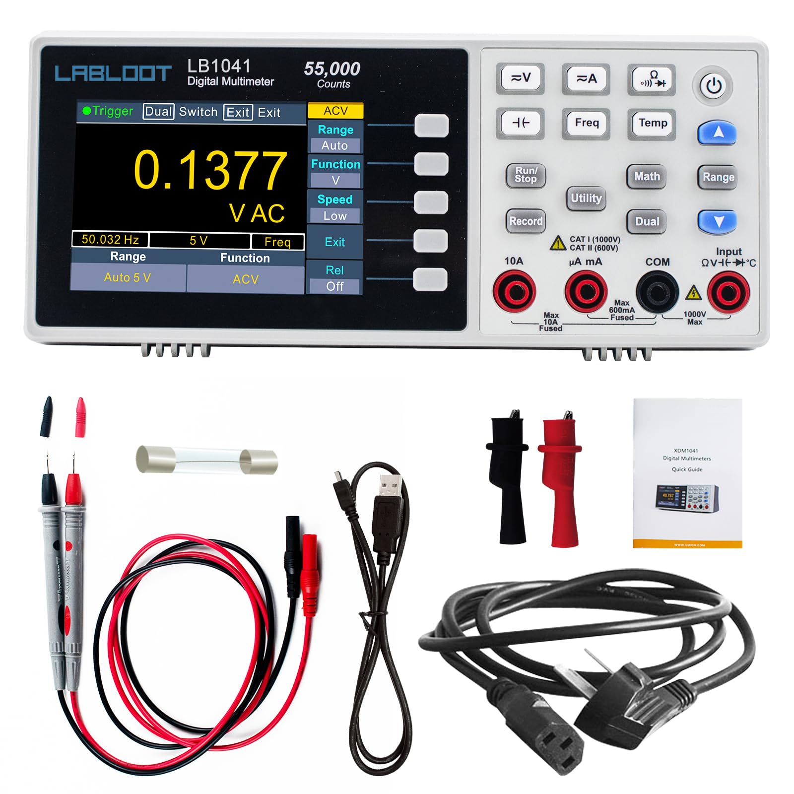 Mua LB1041 Bench Digital Multimeter 55000 Counts DC/AC Voltmeter ...