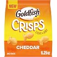 Amazon.com: Goldfish Crisps Cheddar Cheese Baked Chip Cracker Snack, 6. ...