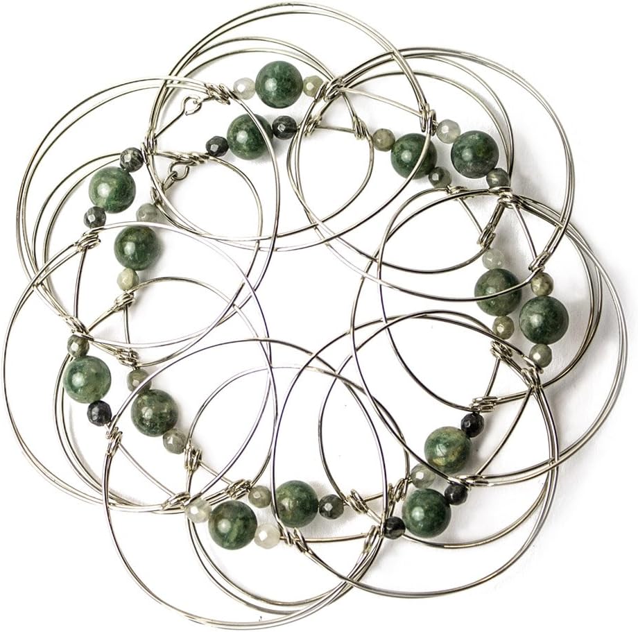 Wire mandala of 2 uneven crowns to make yourself. DIY Amethyst. Lottus ...