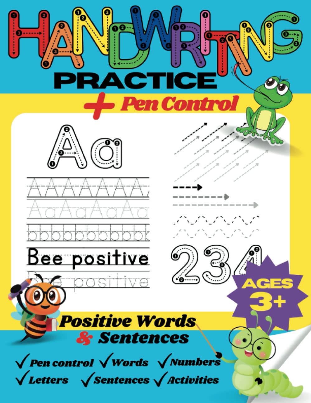 Mua Handwriting Practice and Pen Control: Practice Writing Skills with ...