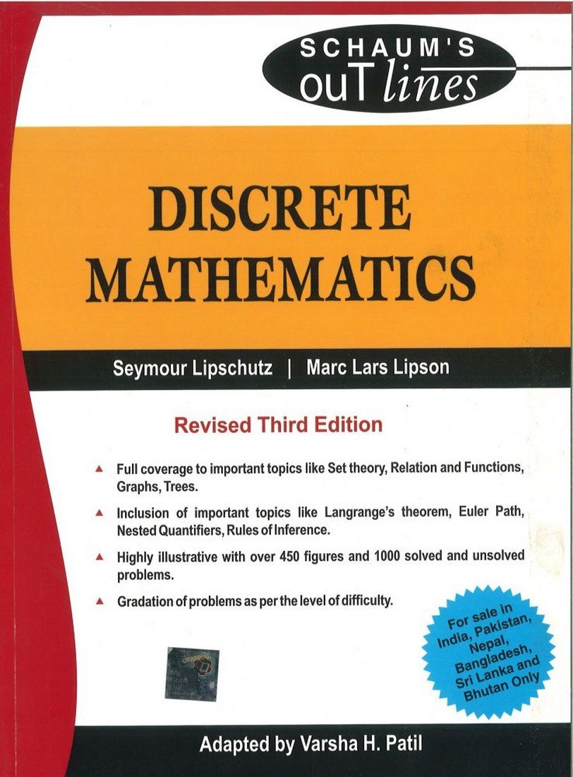 2000 SOLVED PROBLEMS IN DISCRETE MATHEMATICS SEYMOUR LIPSCHUTZ MCGRAW