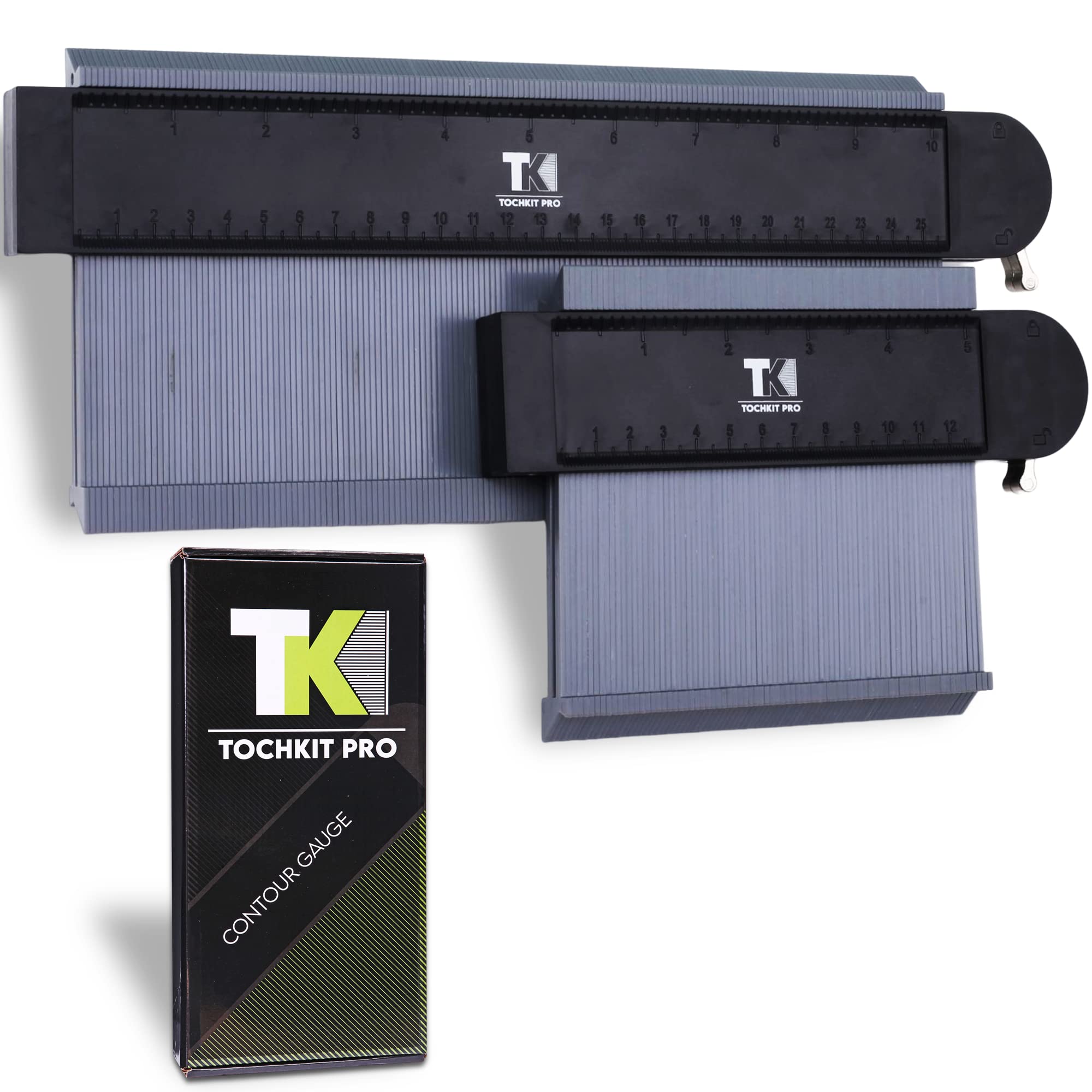 Mua 2 in 1 Contour Gauge - Angle Measuring Tool - Super Gauge Shape and ...