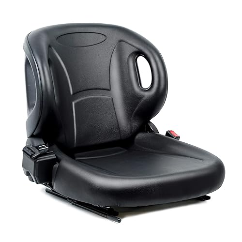 TICSEA Universal Forklift Seat, Tractor Seat with Adjustable Angle Back ...