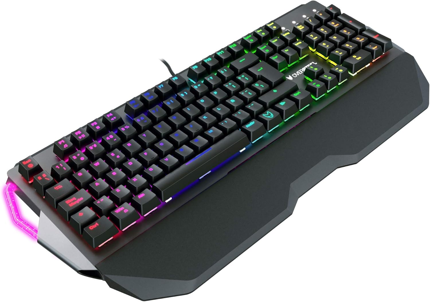 Oversteel IRON Mechanical Gaming Keyboard, RGB, Red Switch, German ...