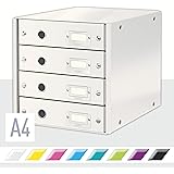 Leitz Suspension File Box, A4, Click and Store Range 60460001 - White ...