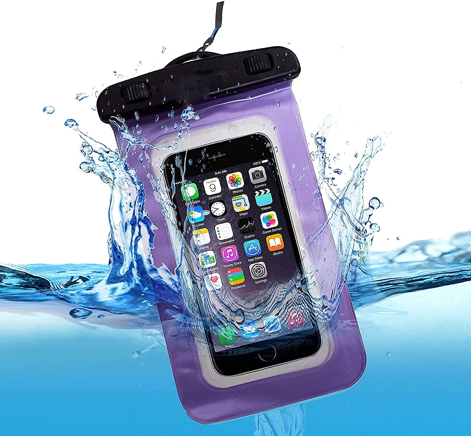 Dopenain Waterproof Phone Cover for Protection in rain Use with All ...