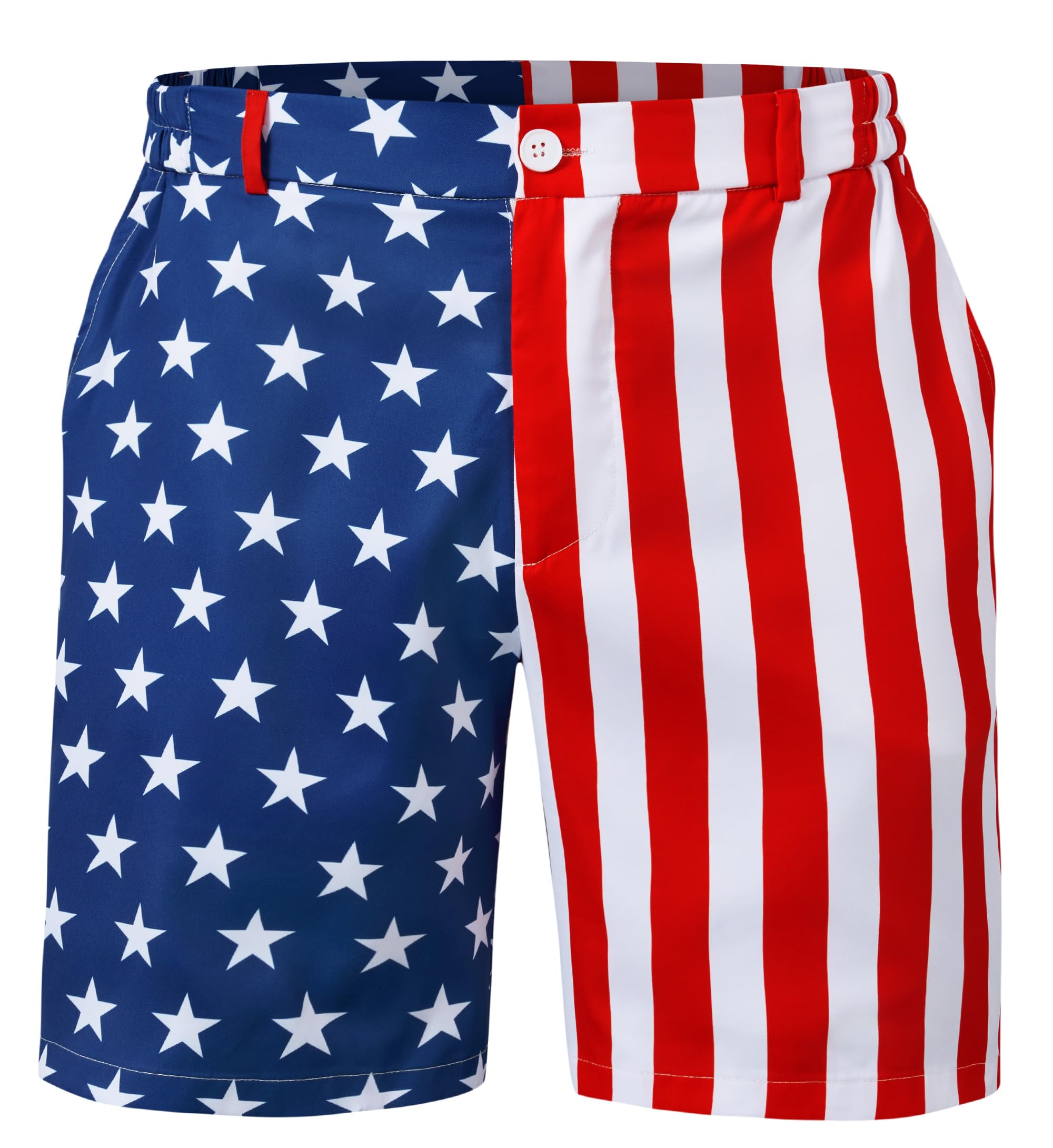 Arvilhill Men's Memorial Day Shorts American Flag Short Pant Patriotic ...