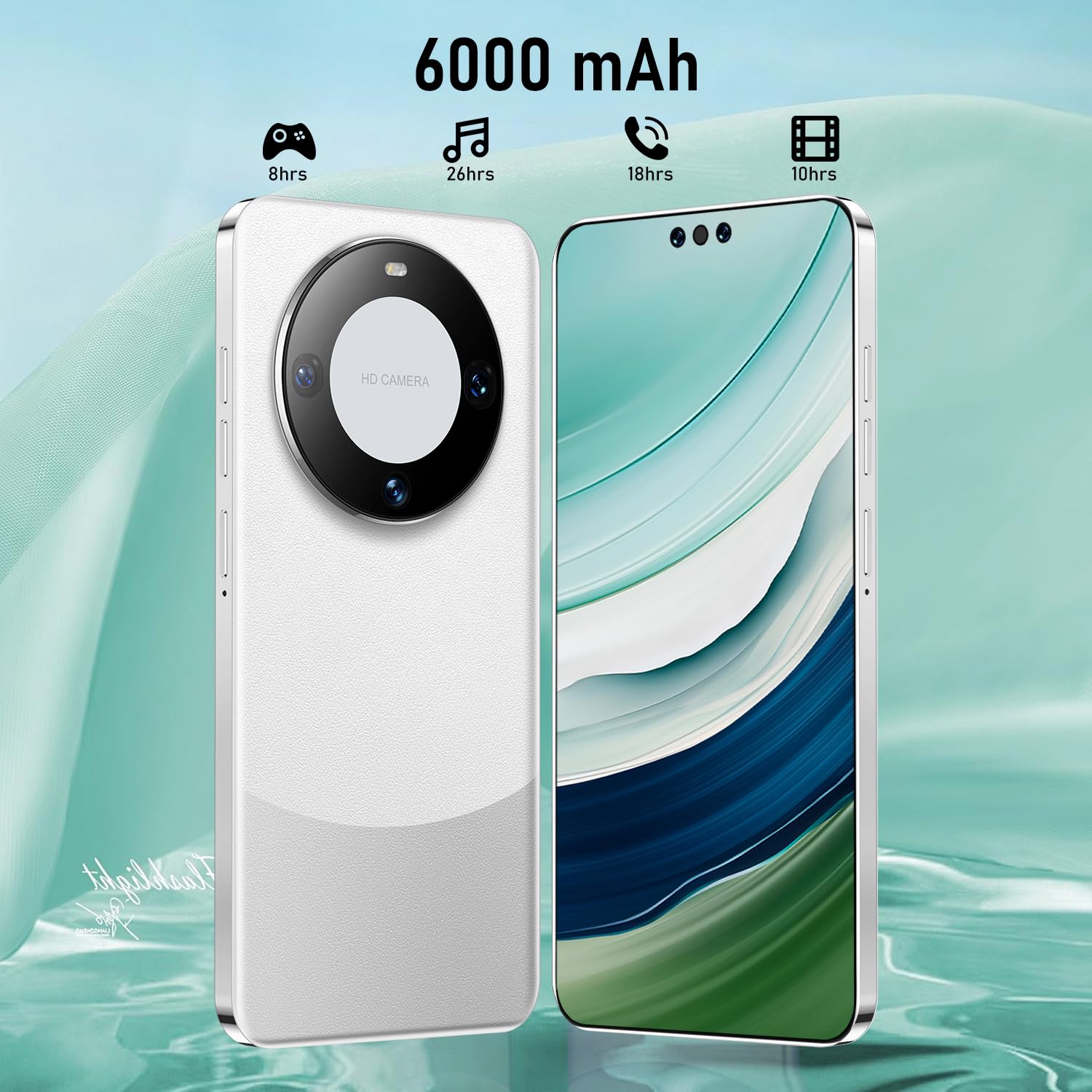 XUANMEIKE Unlocked Cell Phones Mate 60 Pro Android Phones 12GB+512GB ...