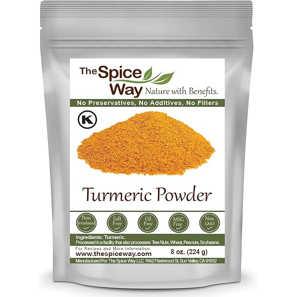 Organic Turmeric Powder Indus Organics Turmeric (Curcumin) 2 Lb, Powder ...