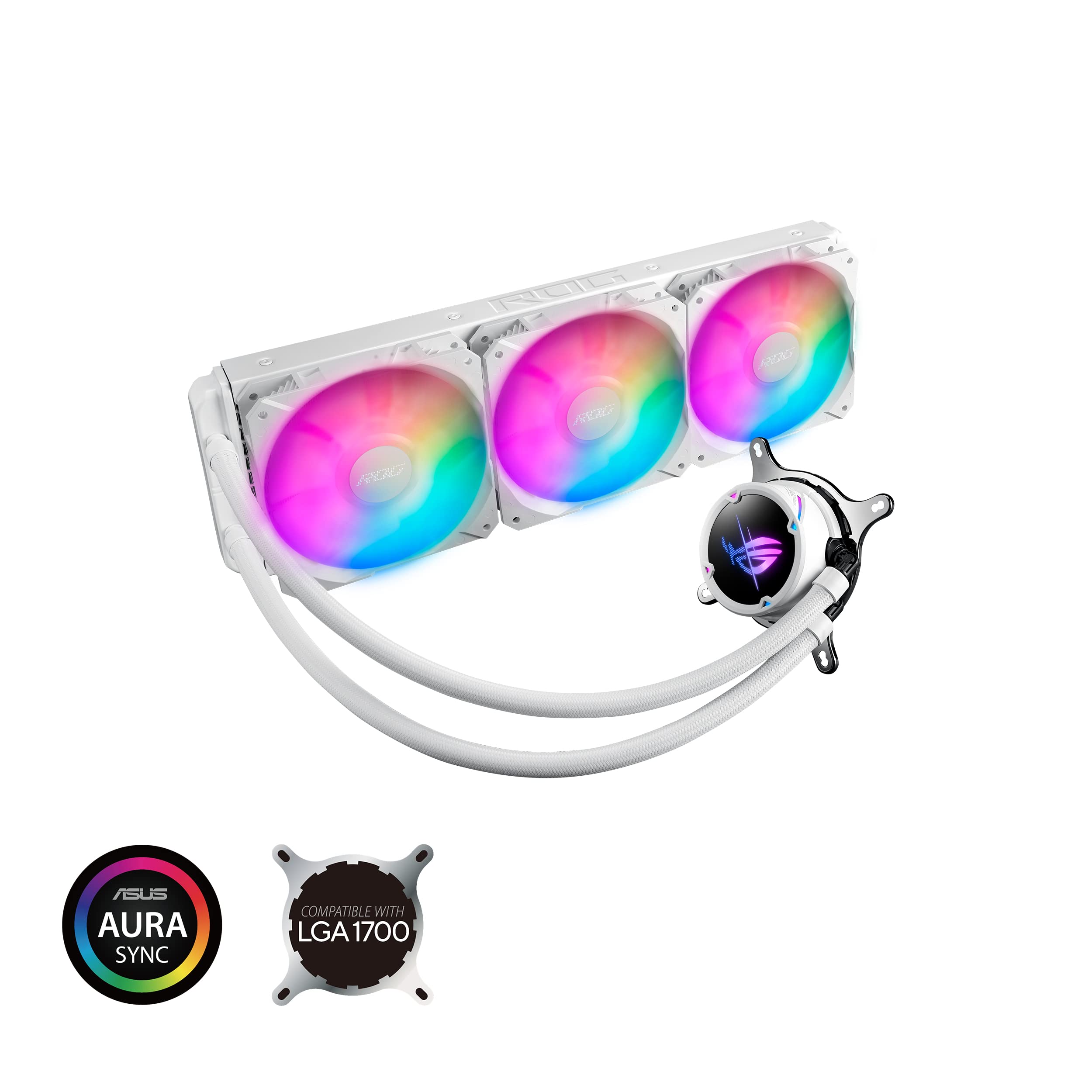 Mua ROG Strix LC II 360 ARGB White Edition All-in-one AIO Liquid CPU ...