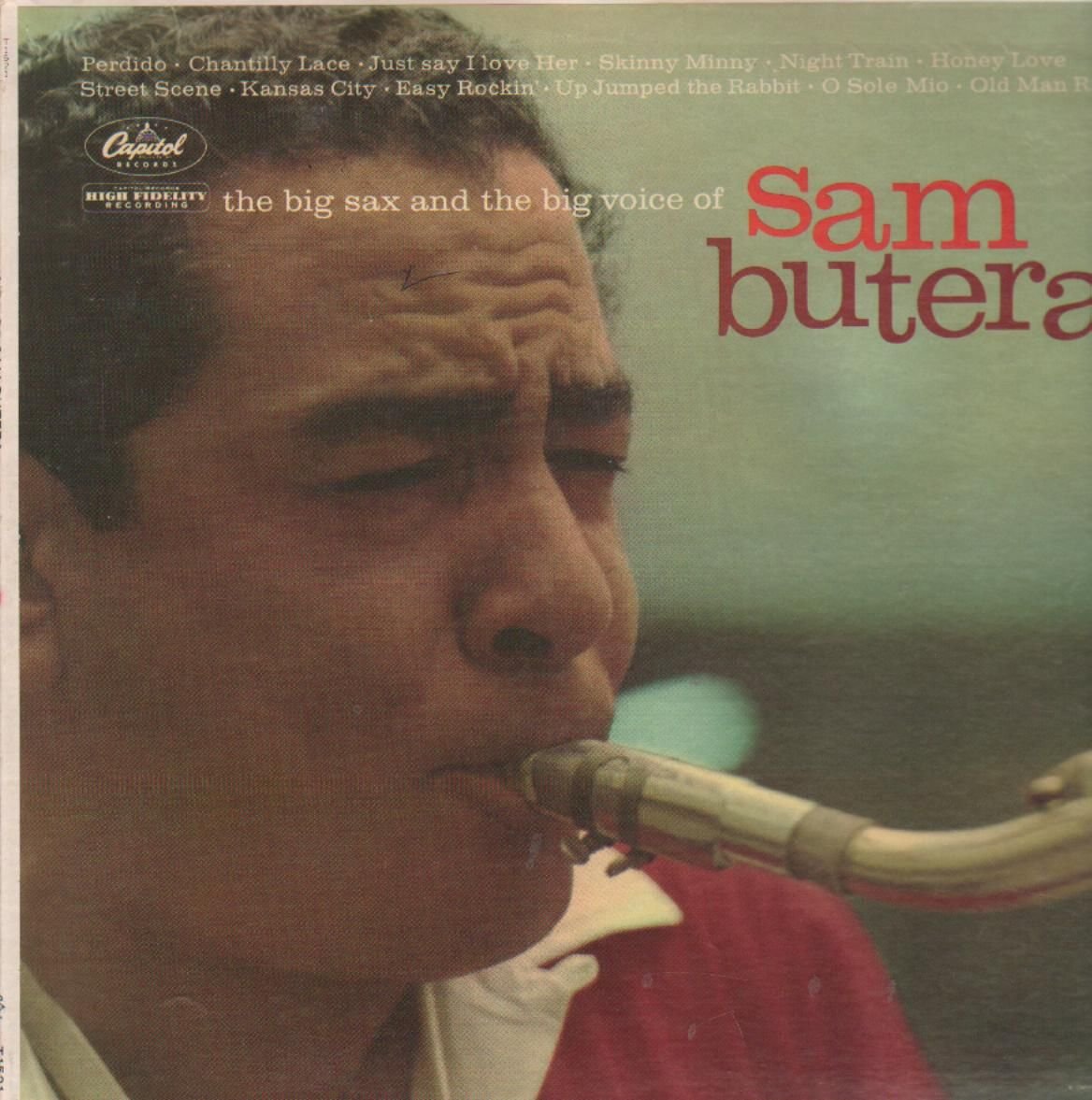 Sam Butera - 1960 The Big Sax And The Big Voice Of Sam Butera Vinyl LP ...