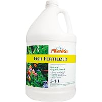 Amazon.com : Alaska Fish Emulsion Fertilizer 5-1-1 Concentrate 1 Gallon ...