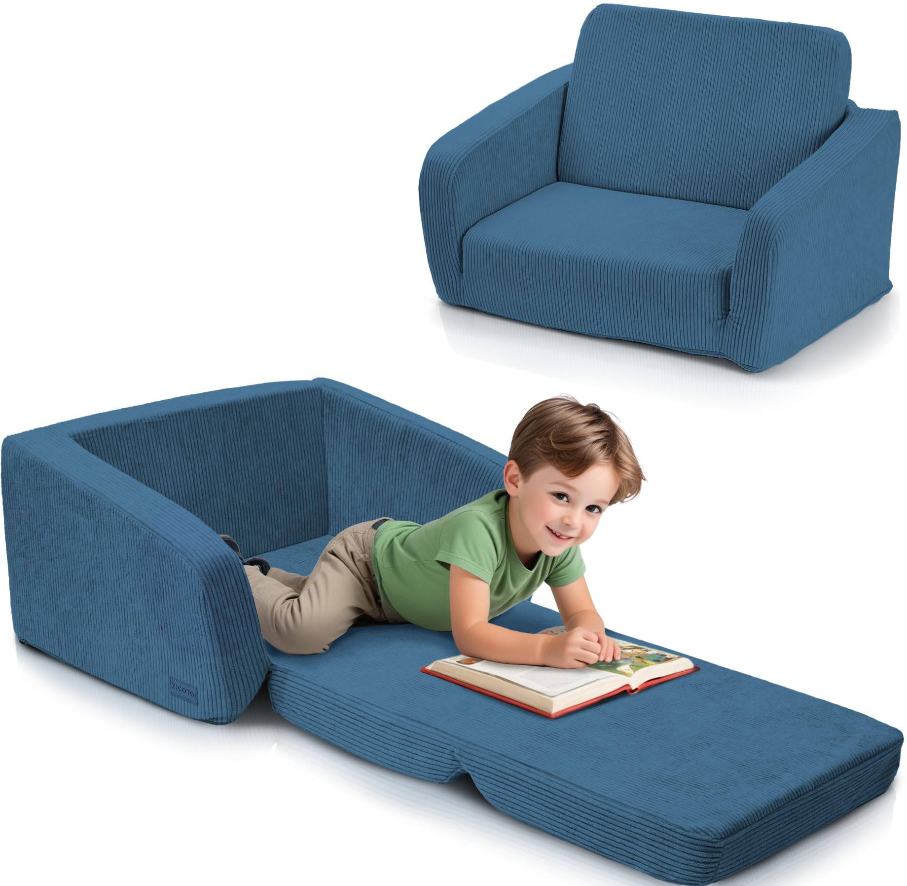 ZICOTO Sturdy Toddler Chair and Couch - The Perfect Kids Sofa for Girls ...