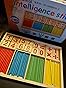 Camelize Wood Toy Counting Rods Mathematical Intelligence Sticks Wooden ...