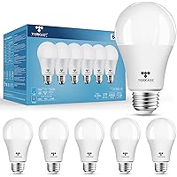 LE LED Light Bulbs 100W Equivalent, 14W 1500 Lumens 5000K Daylight White LED Bulb, Non-dimmable ...