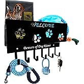 Amazon.com: Pet Supply Storage Organizer Wall Mount Adjustable Metal ...